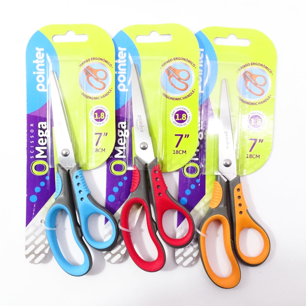 TIJERAS MEGA COMFORT 7" - POINTER – Insumos con Amor