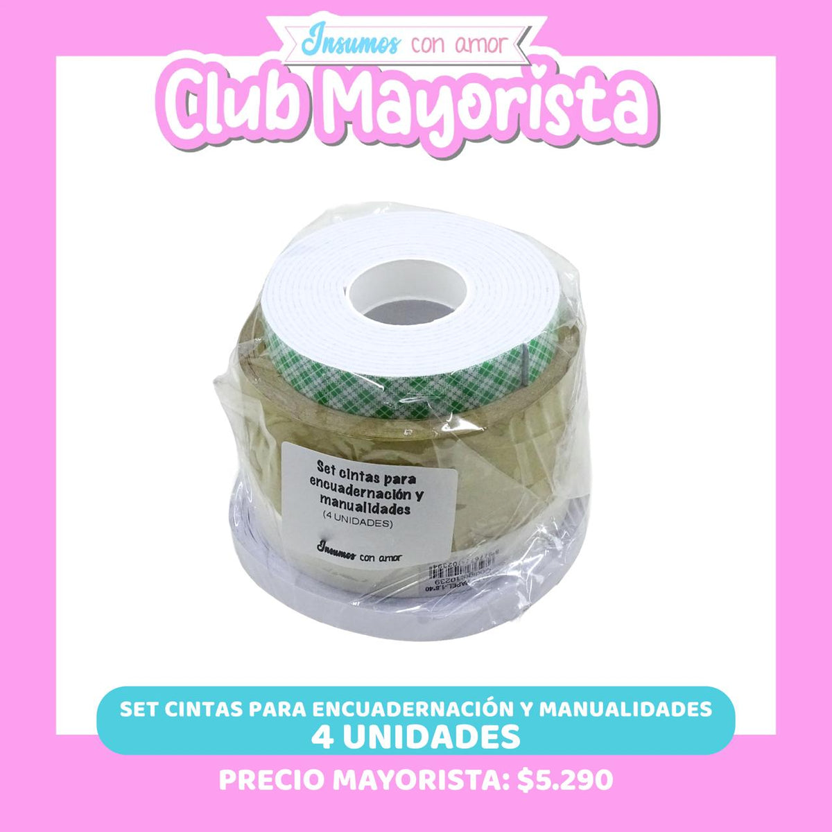 SET DE CINTAS PARA ENCUADERNACIÓN Y MANUALIDADES - CLUB MAYORISTA ...