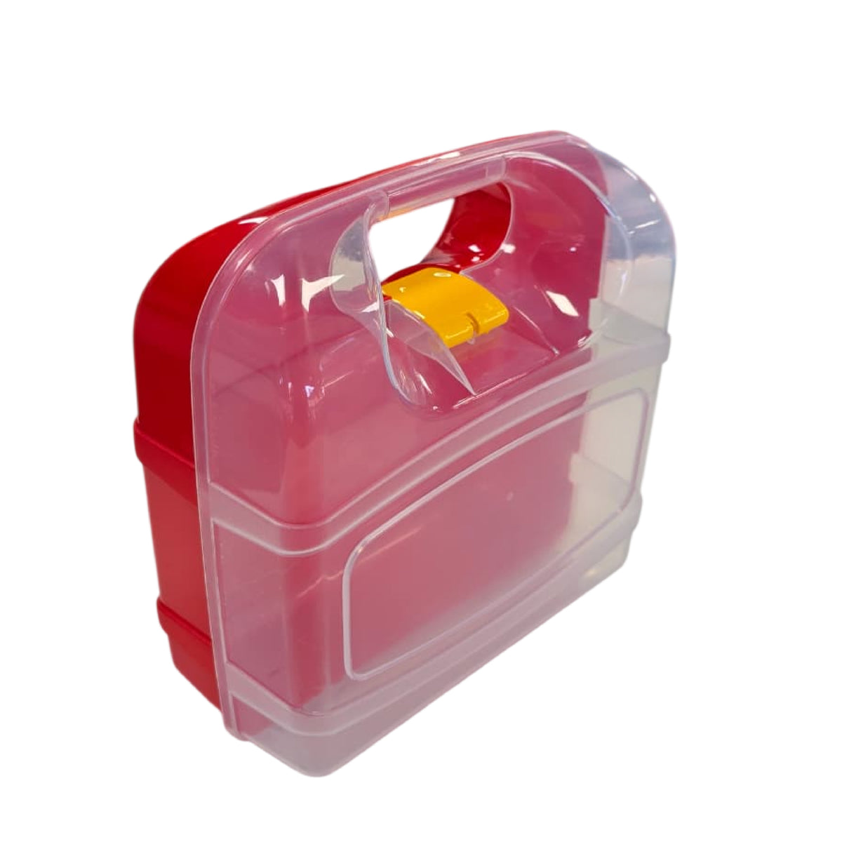 LONCHERA PLÁSTICA ROJA PERSONALIZABLE – Insumos con Amor