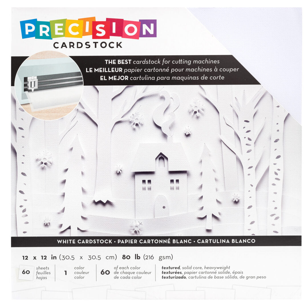 PRECISION CARDSTOCK - WHITE – Insumos con Amor