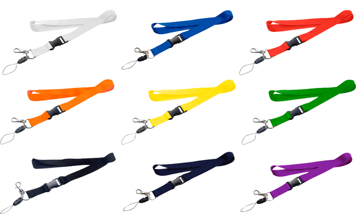 LANYARD COLORES DE POLIÉSTER – Insumos con Amor